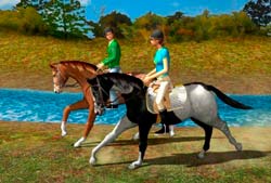 Heste spil for piger